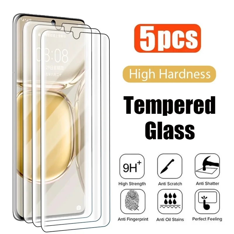 5Pcs-Tempered-Glass-For-Huawei-Nova-9-10-SE-11i-Y61-Y90-Screen ...