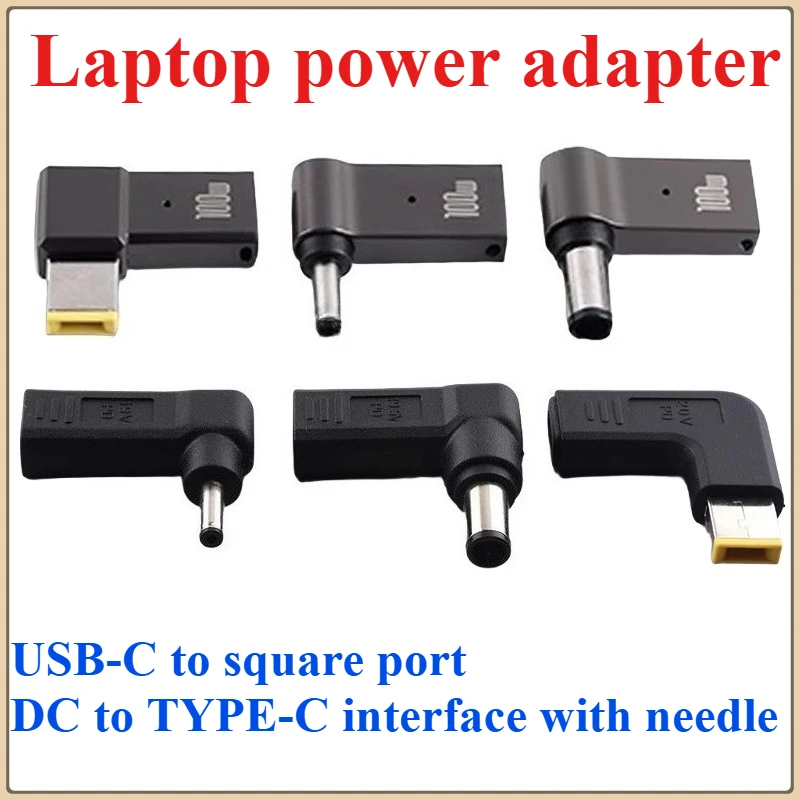 PD 100W Laptop Power Charger Supply Adapter Connector USB Type-C Female ...