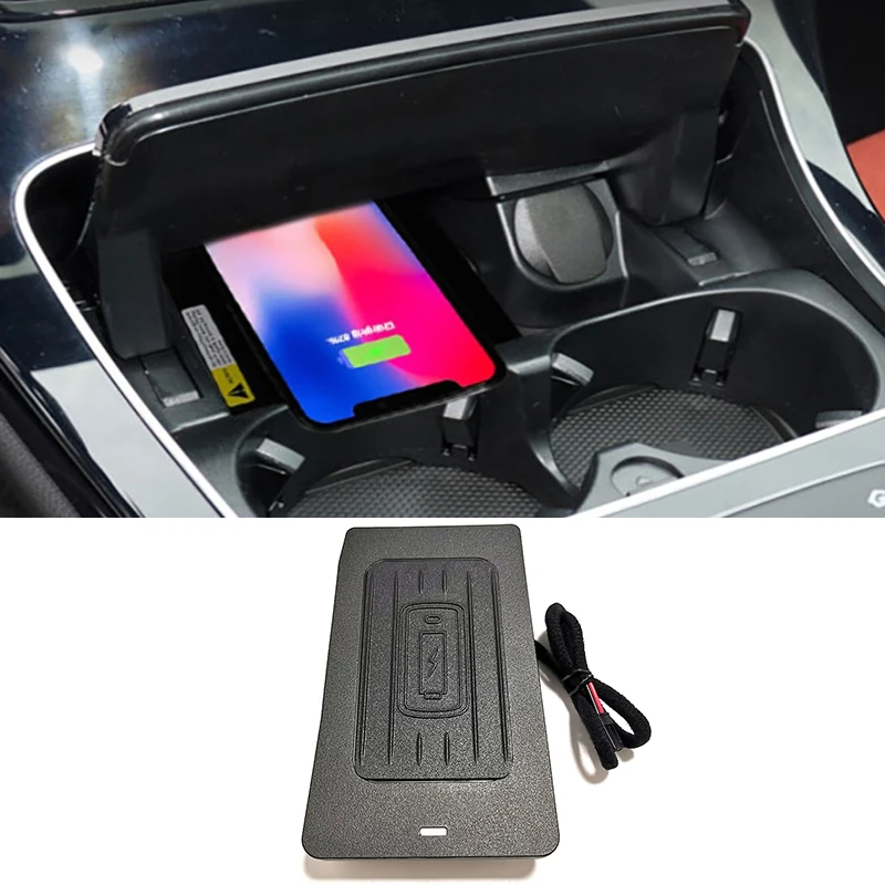 Para-mercedes-benz-w213-e200-e260-e300-15w-carro-qi-carregador-de ...