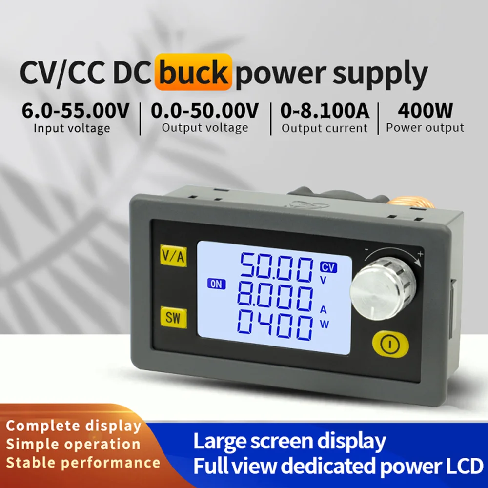 DC-6V-55V-to-0-50V-5A-8A-250W-400W-CNC-Adjustable-DC-Voltage-Regulator ...