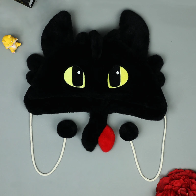 New-Anime-How-to-Train-Your-Dragon-Toothless-Cosplay-Hat-Night-Fury ...