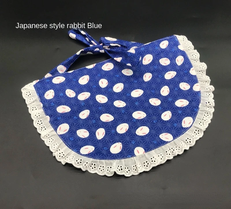 Lace Bib For Large Dog – Soft Cotton – DogMega.Com