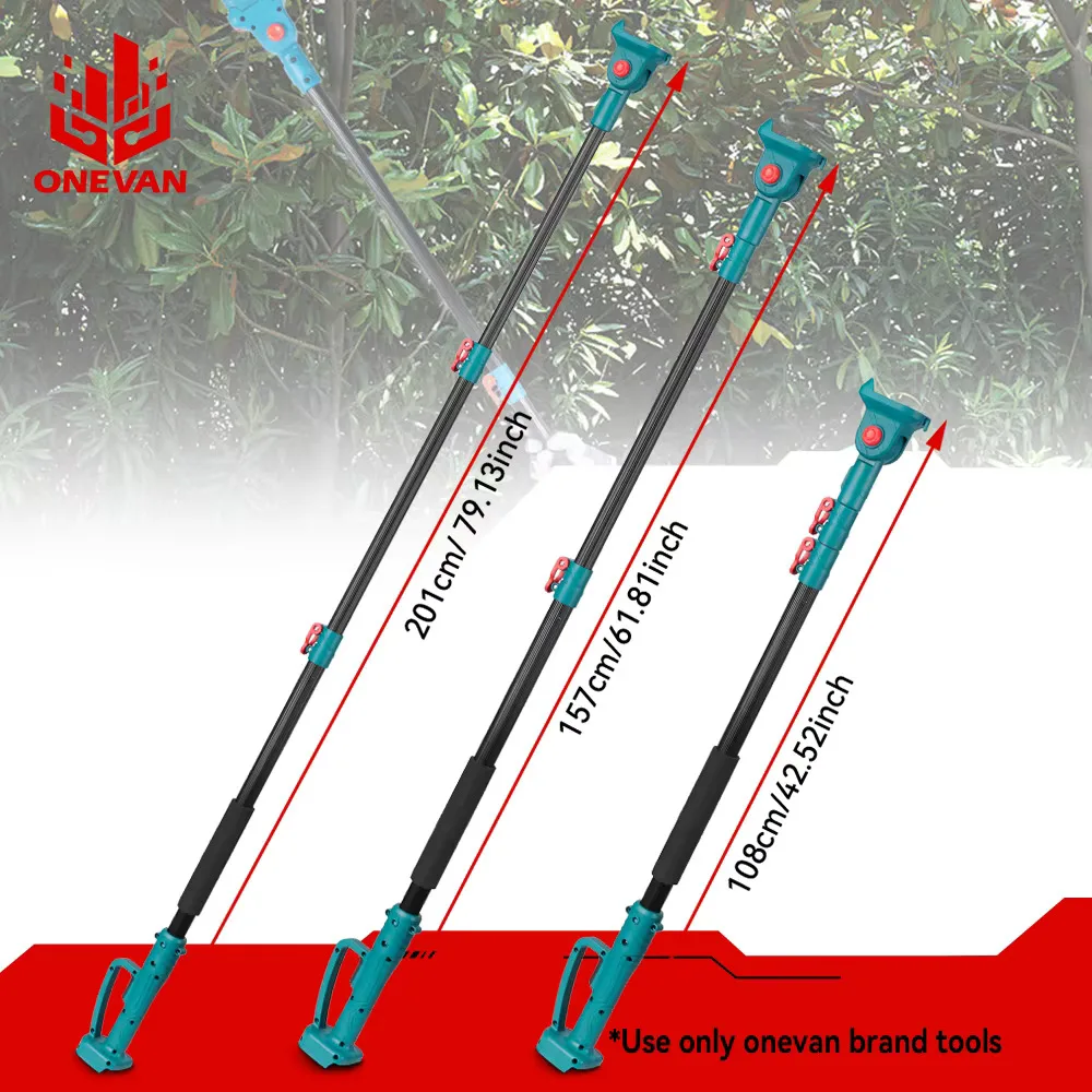 ONEVAN 2.01 meter Extension Pole Suitable For Electric Scissor Saw ...