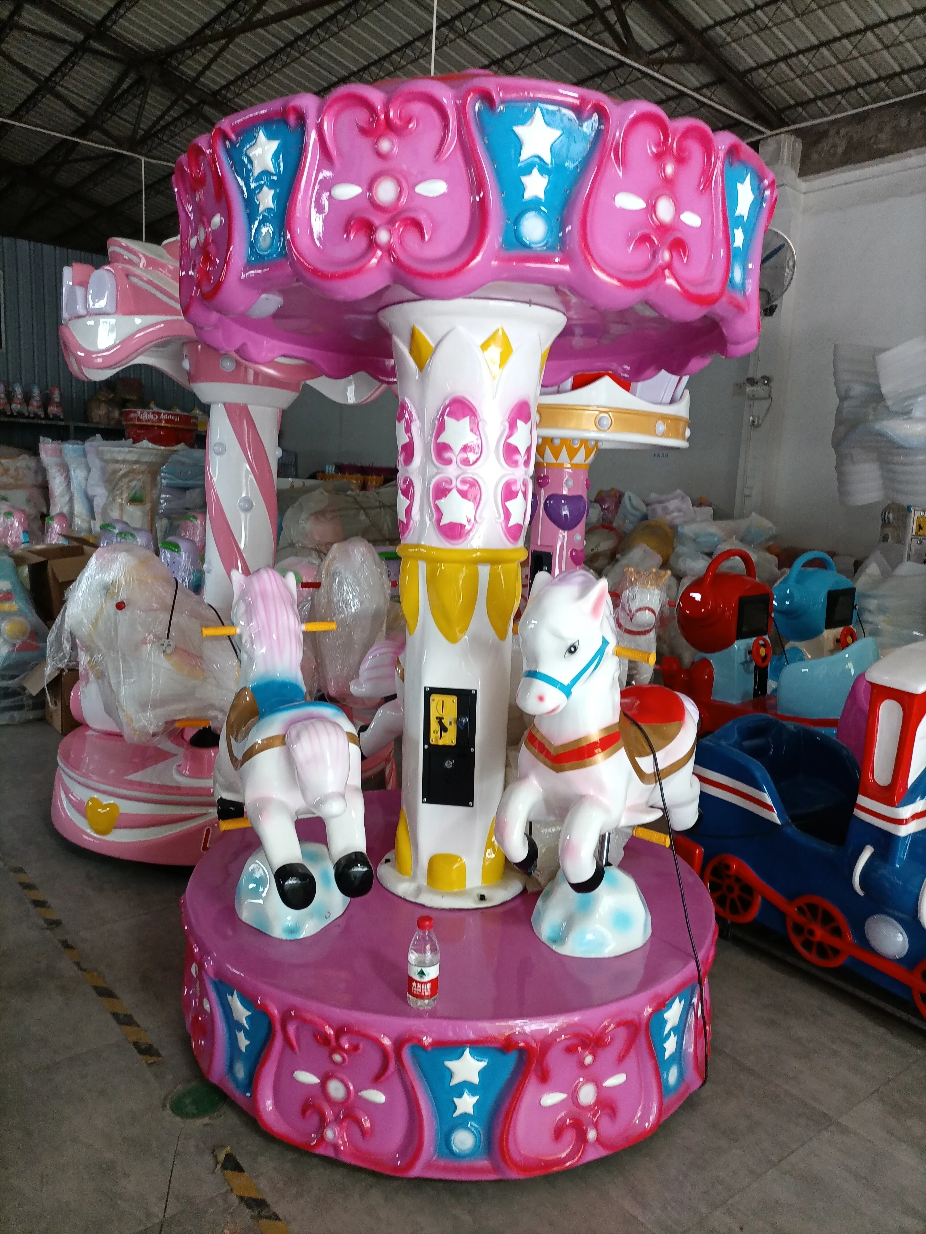 Three-person-rotating-machine-for-Children-Play-Swing-Game-Machine ...