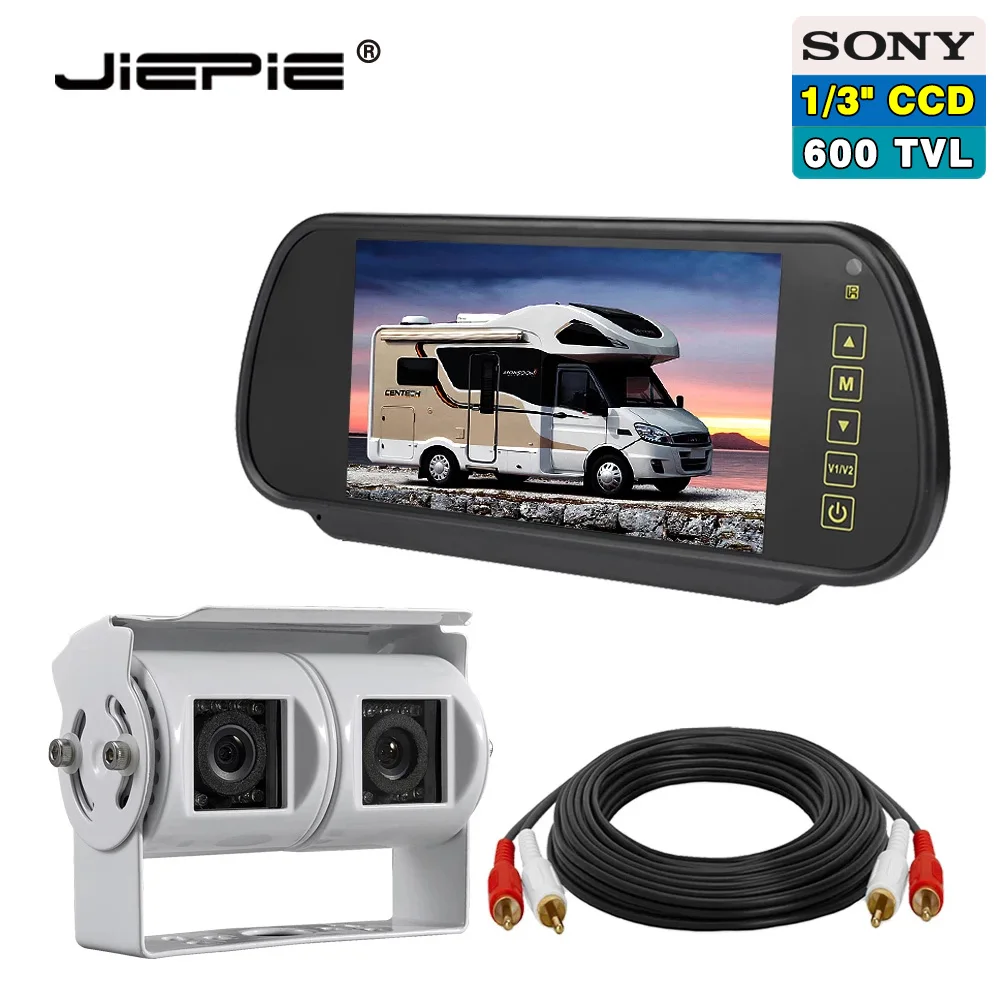 Car Rear View Camera System With 7 Inch Monitor Backup Camera Monitor ...