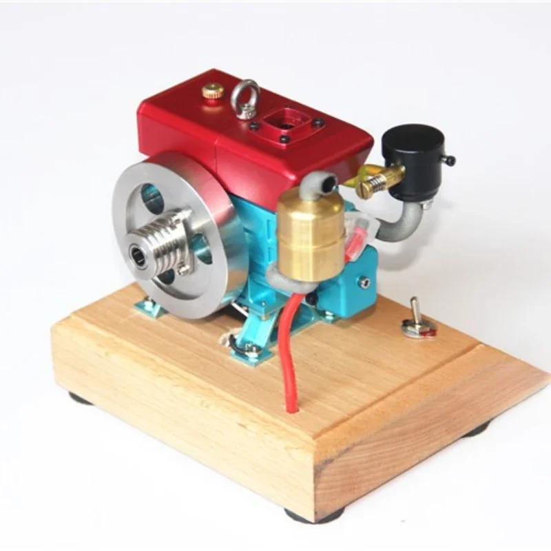 Modell-Miniatur-RC-Benzin-Walk-Behind-Traktor-Diesel-Modell-Mini-Retro ...