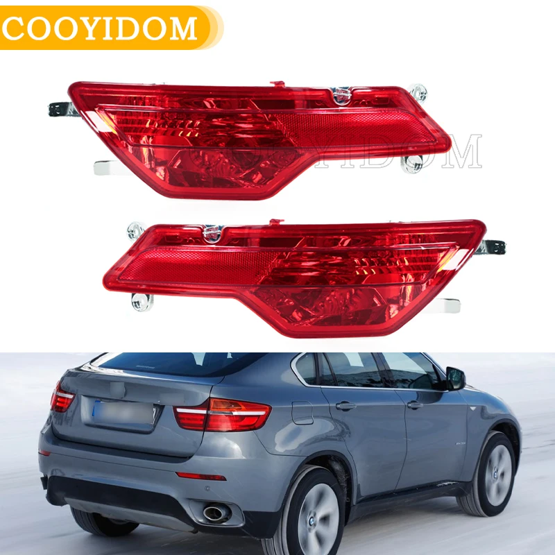 Car Rear Bumper Fog Light Reflector For BMW X6 E71 E72 2008 2009 2010 ...