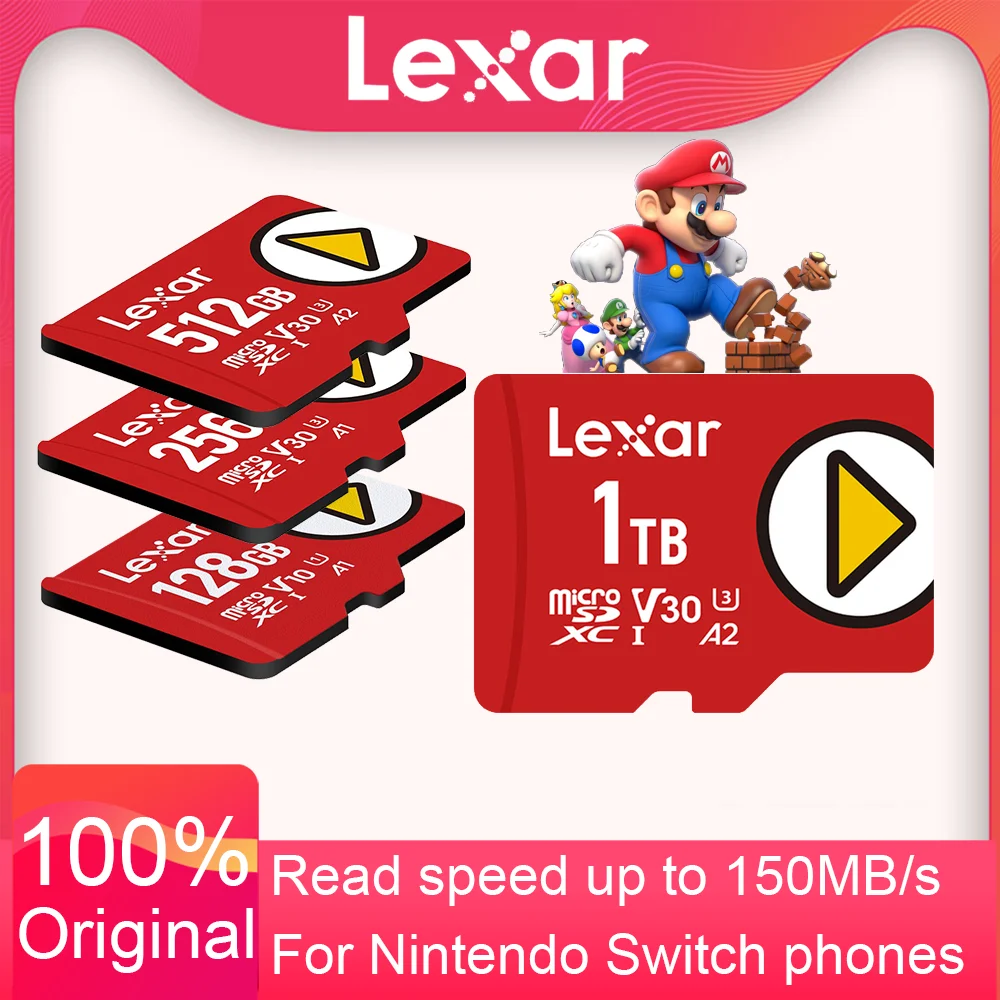 Lexar-High-Speed-150MB-s-Micro-SD-Card-Memory-Card-PLAY-128GB-256GB ...