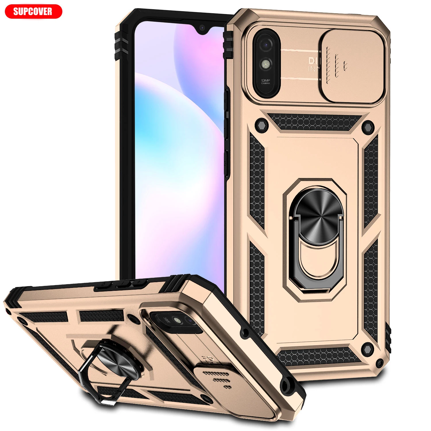 Supcover Gold Protective TPU Silicone PC Armour Anti shock Phone Case ...