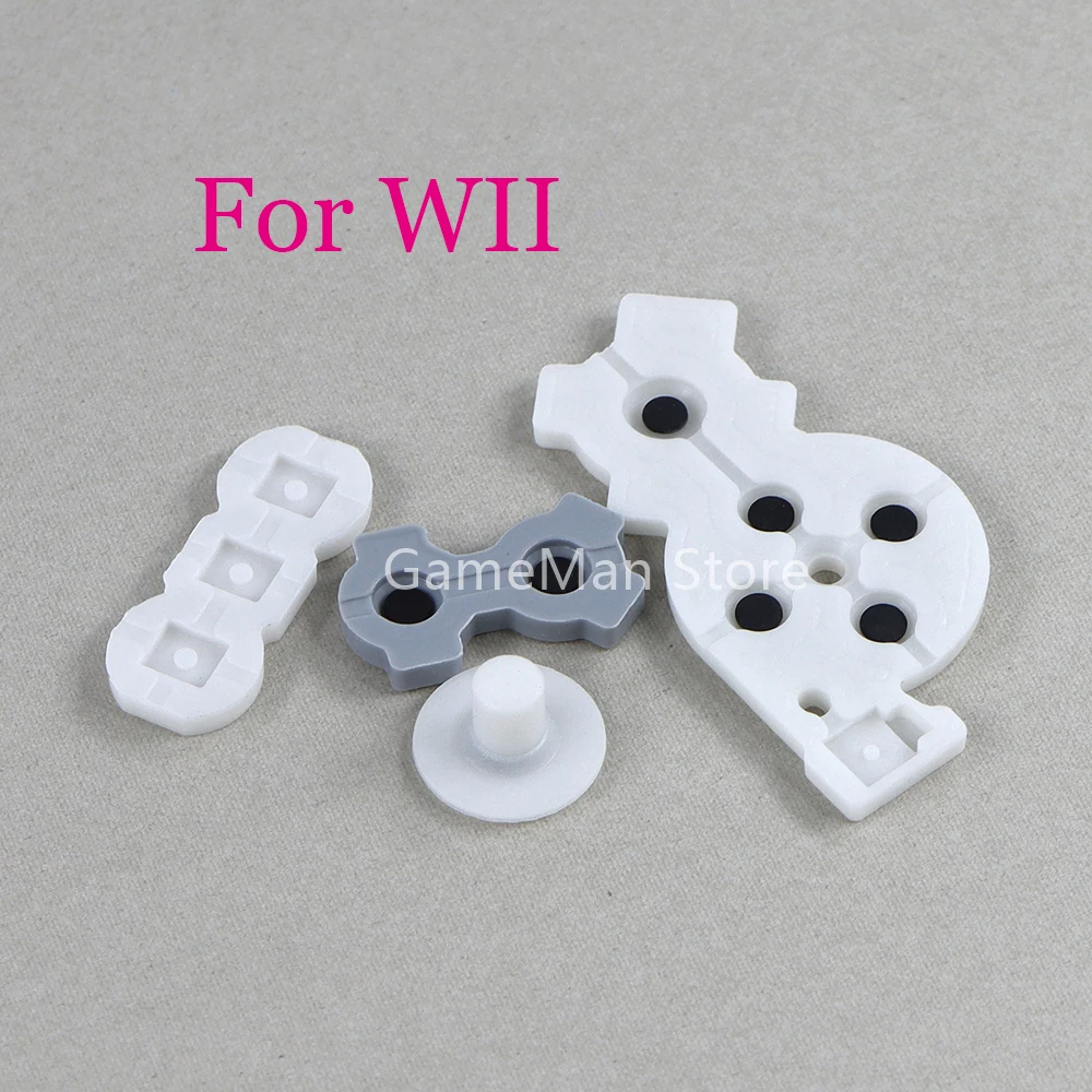 60sets-Replacement-Conductive-Rubber-Silicone-Button-Pad-for-WII-Remote ...