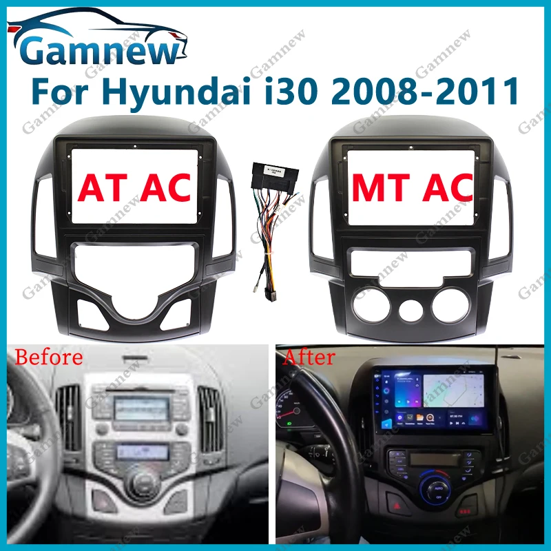 9 Inch Car Frame Fascia Adapter Canbus Box Decoder Android Radio Dash ...