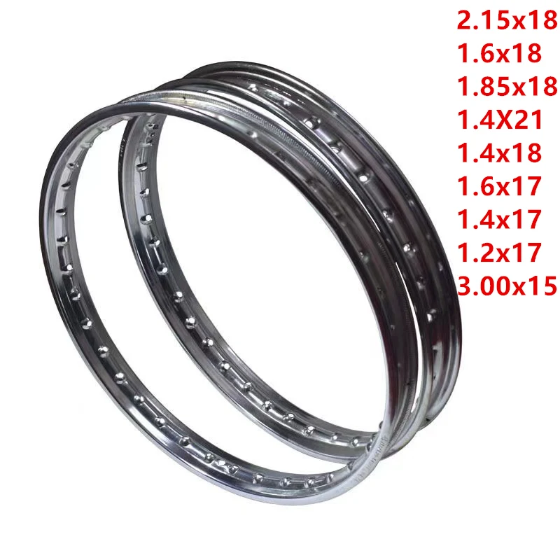32-36H-Motorcycle Wheel Rim 2.15x18 Inch 1.6x18 1.85x18 Steel Ring 1 ...