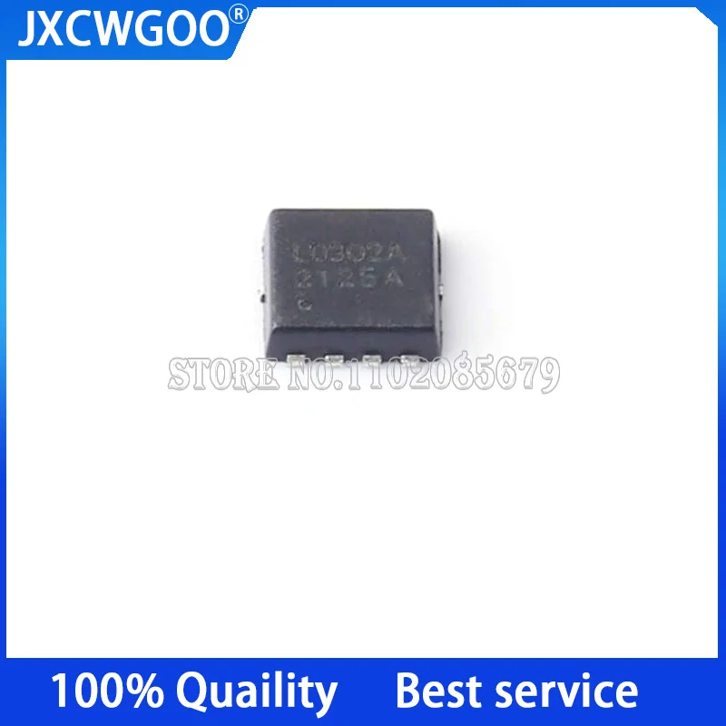 10PCS JMSL0302AU-13 JMSL0302AU L0302A DFN(3x3) field effect transistor ...