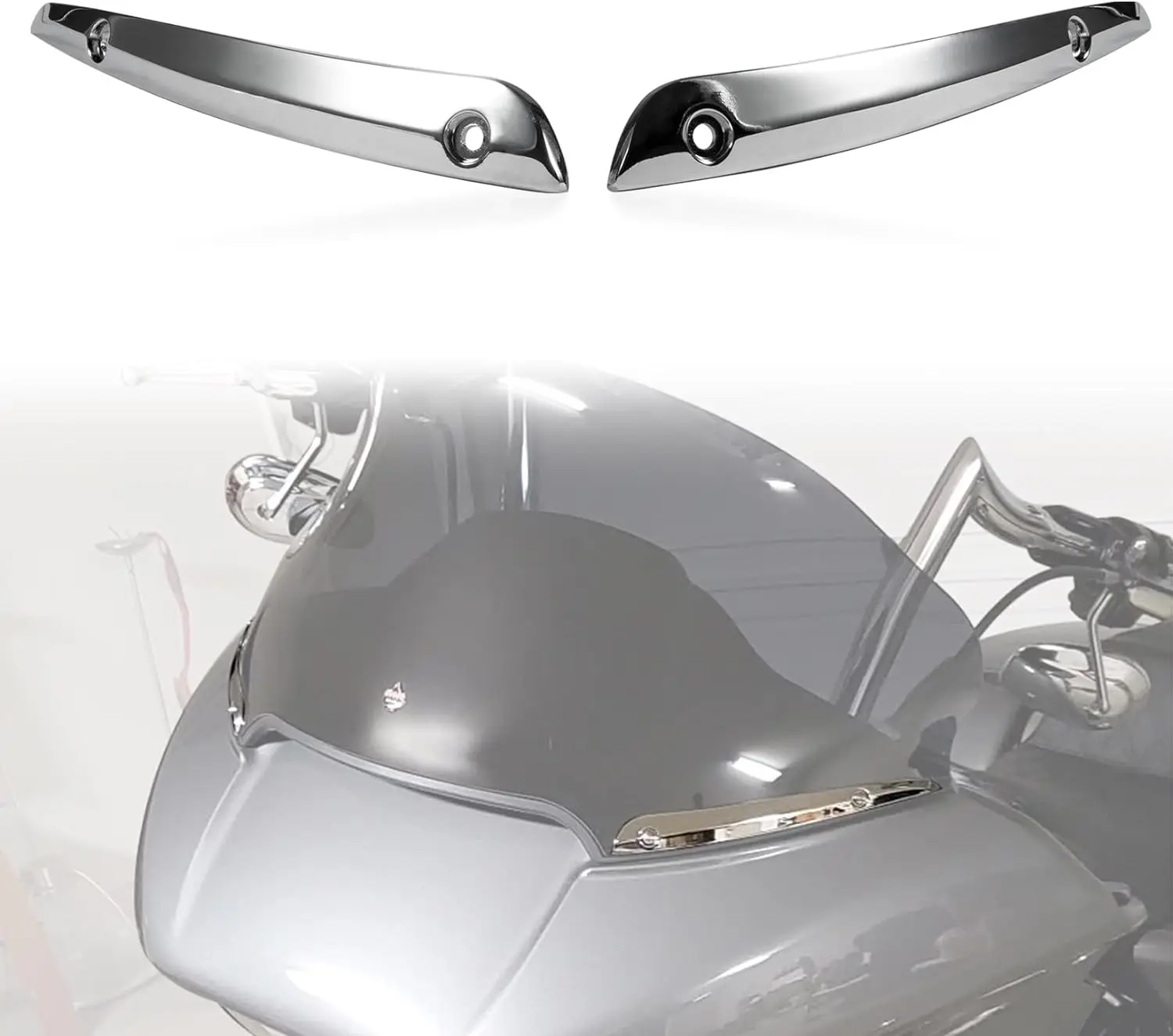 Windshield-Trim-Motorcycle-Windshield-Side-Trim-For-Harley-Touring-Road ...