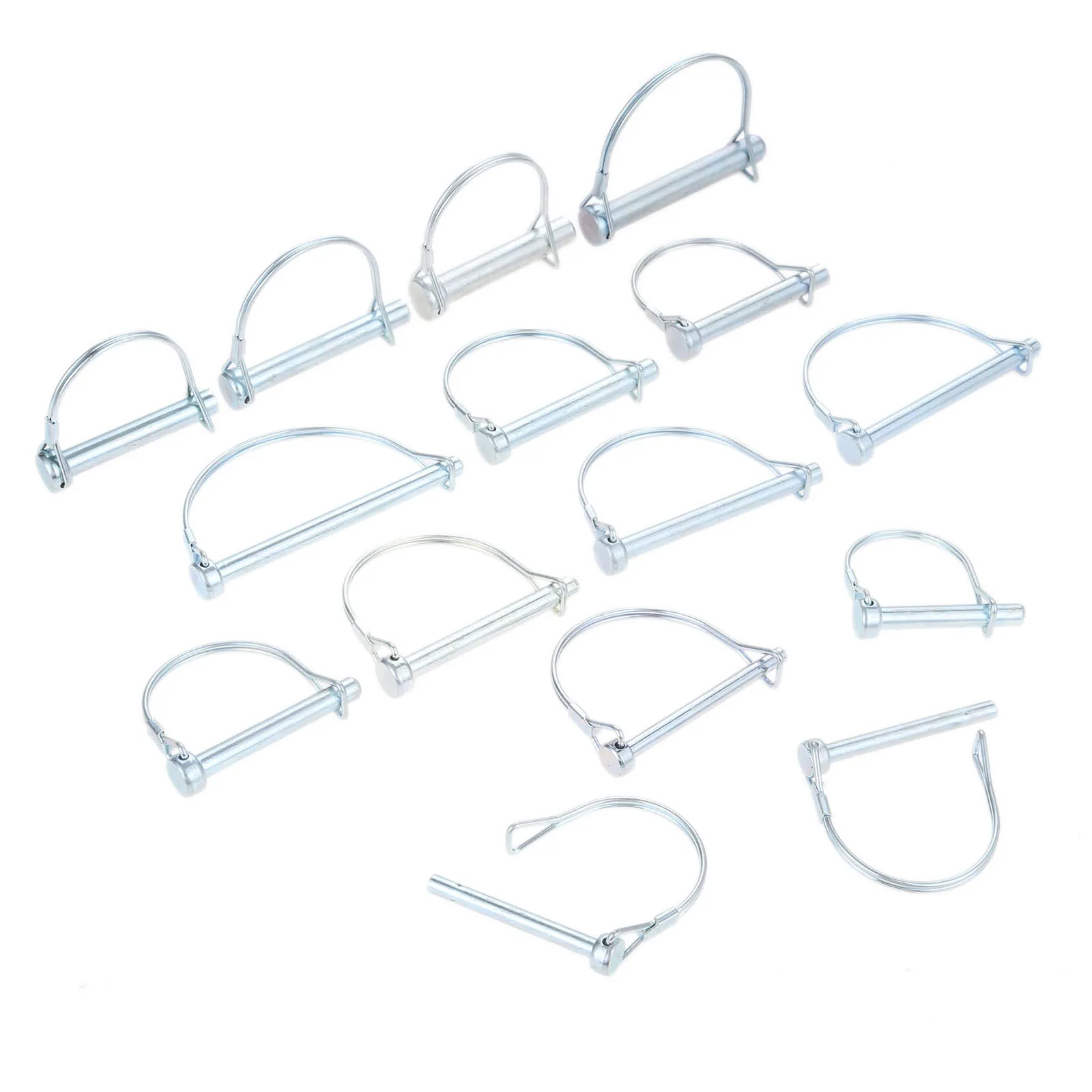 5-4-2pcs-Coupler-Safety-Pin-D-shape-Steel-Shaft-Locking-Ring-Split ...