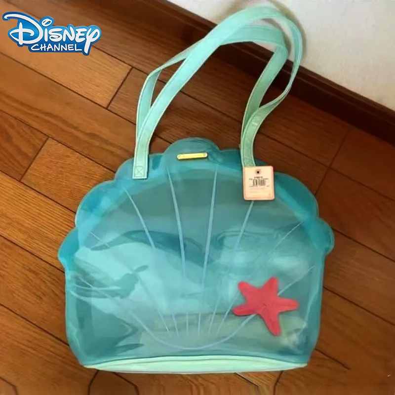 Disney-Ariel-Shell-Bag-Cartoon-Cute-Starfish-Handbag-Funny-PVC-Water ...