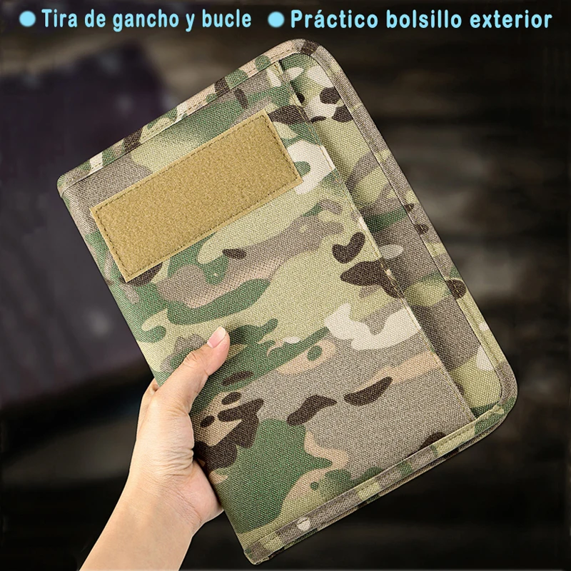 Cubierta-de-cuaderno-militar-resistente-a-la-intemperie-Carpeta-de ...