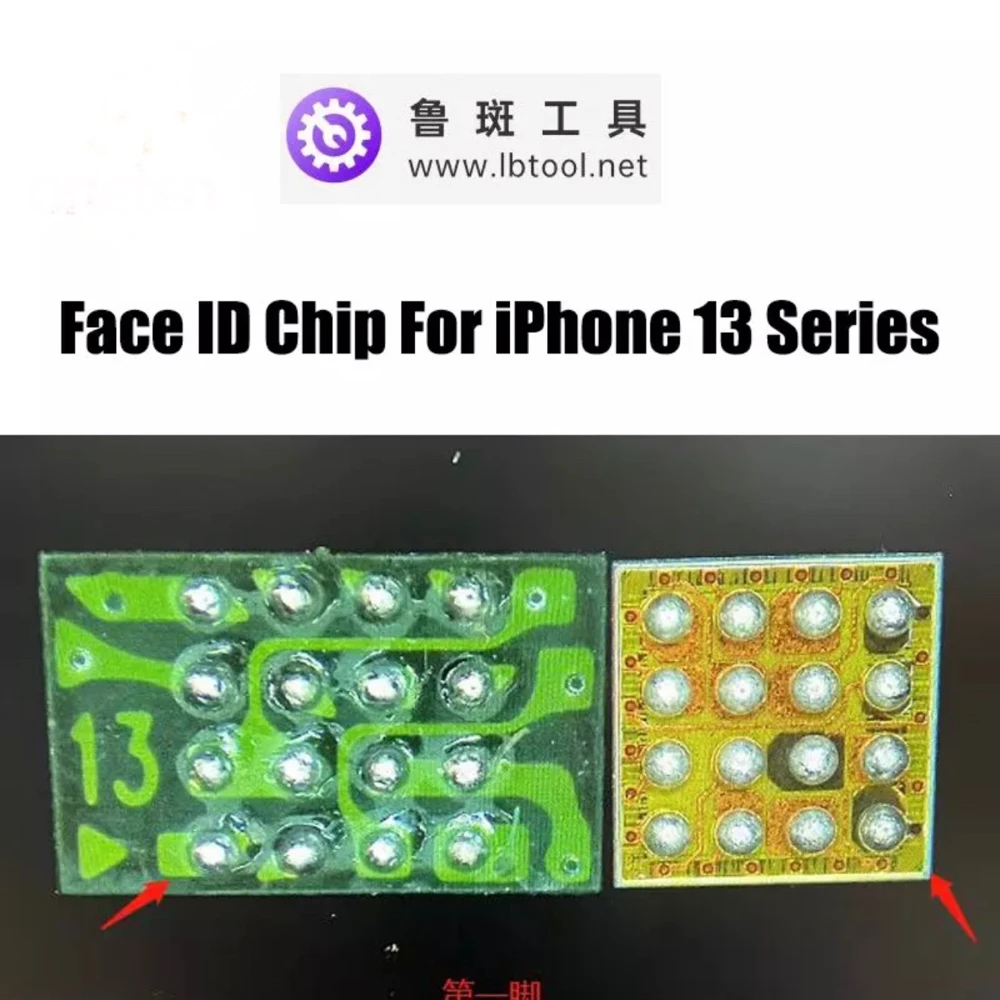 Luban dot matrix face id chip para iphone 13 13pro 13promax 13mini ...