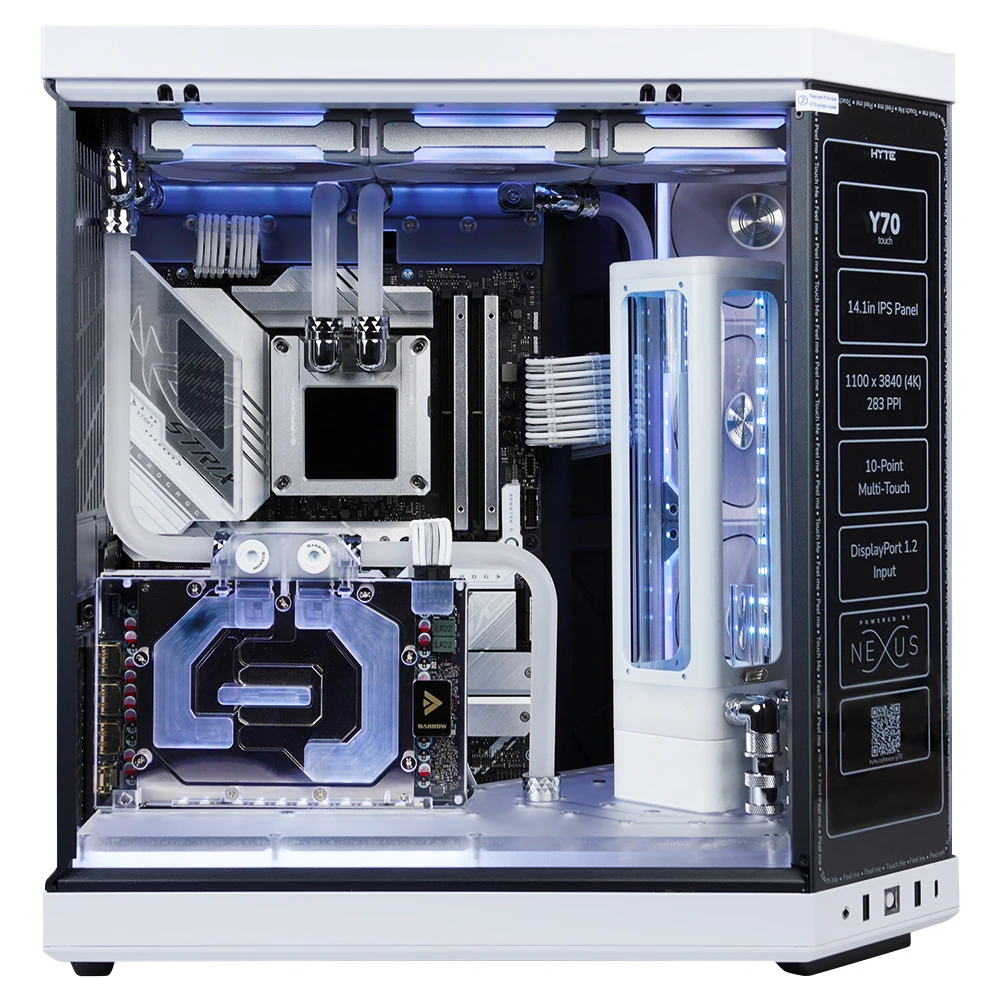 Custom-Acrylic-Distro-Plate-For-Computer-Case-Liquid-Loop-Build-G1-4 ...
