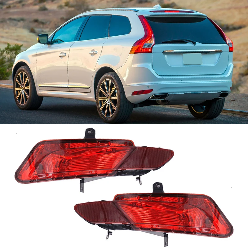Car-Rear-Bumper-Reflector-Fog-Light-Brake-Lamp-Parking-Warning ...