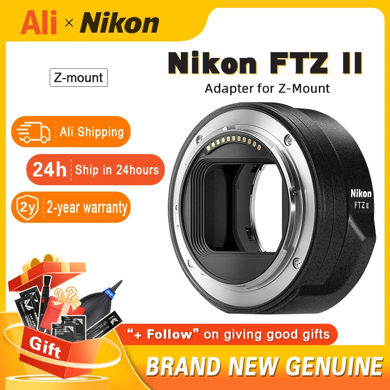 Nikon-FTZ-II-Mount-Adapter-for-Adapting-F-Mount-Lens-to-Nikon-Z ...