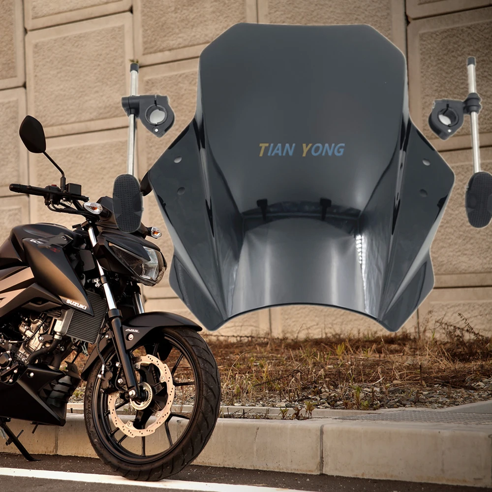 For Suzuki GSX S 125 GSX S 150 GSXS 125 GSXS 150 Moto Windscreen ...
