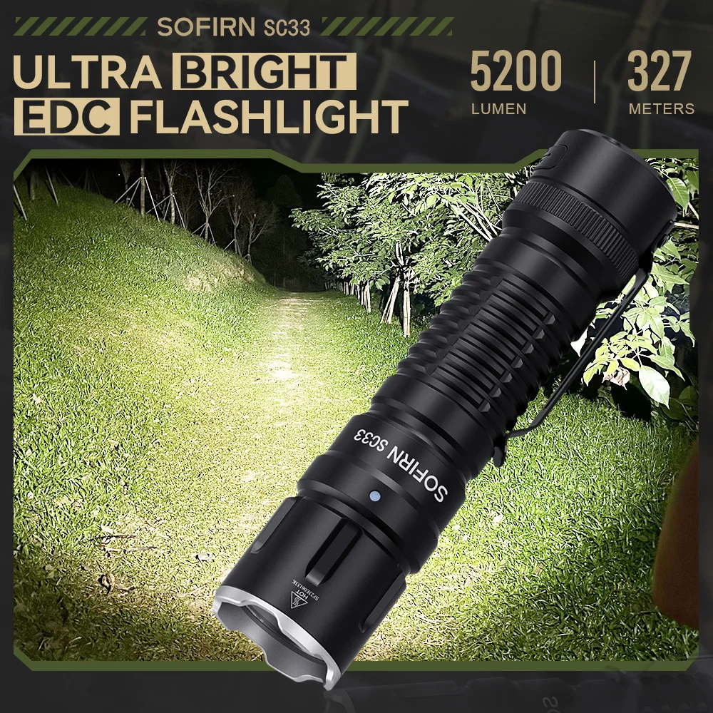 Sofirn-SC33-LED-Flashlight-5200lm-Powerful-21700-Type-C-Rechargeable ...