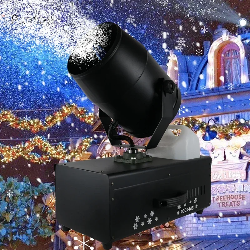 2000-watt-artificial-fake-snow-making-machine-outdoor-360-degree-moving ...