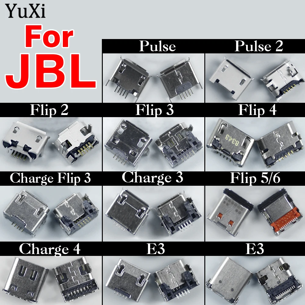 Puerto-de-carga-Micro-USB-tipo-C-5-piezas-para-JBL-E3-Charge3-Flip3 ...