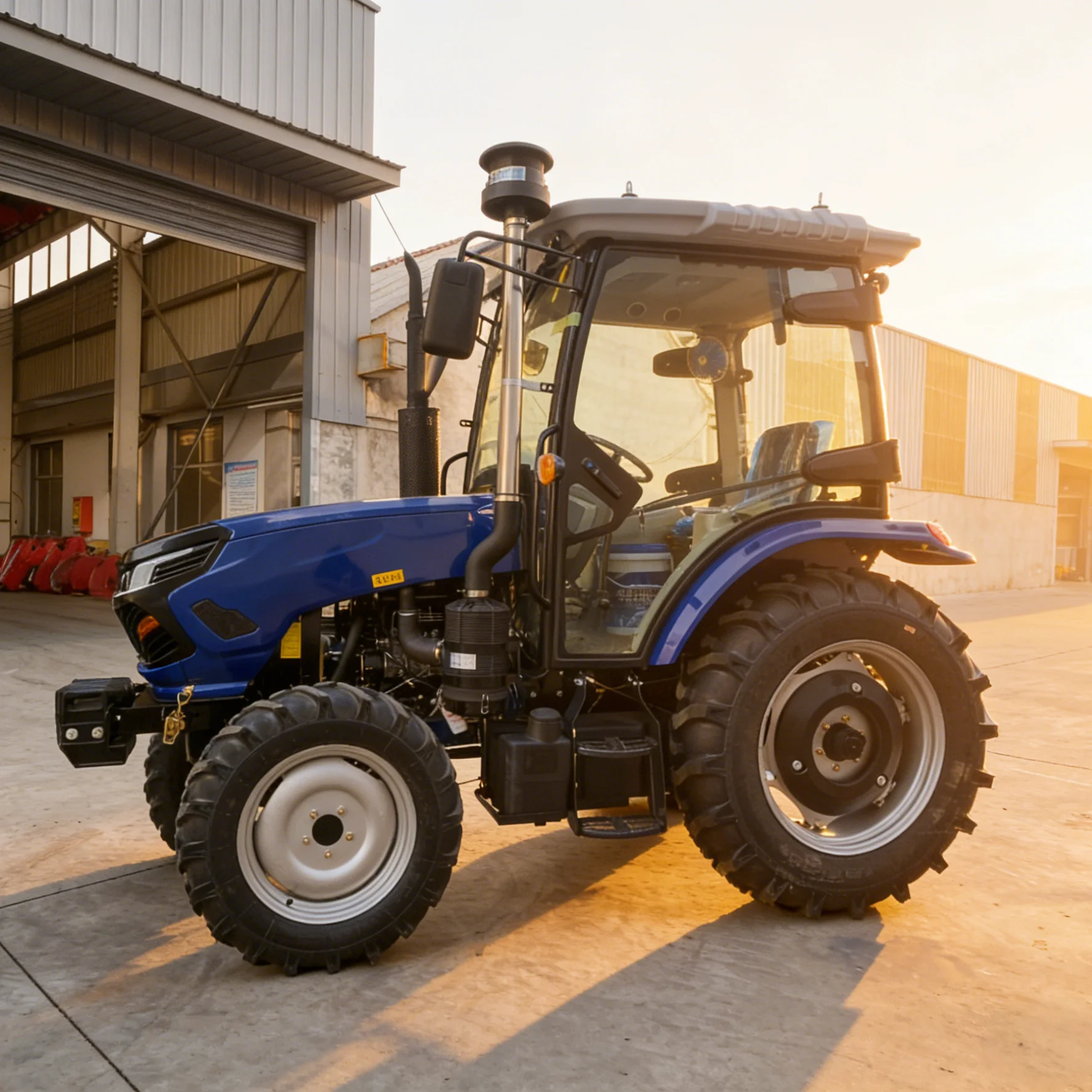 804 tractor 80hp wheel tractor with cab agricultural farm tractor ...