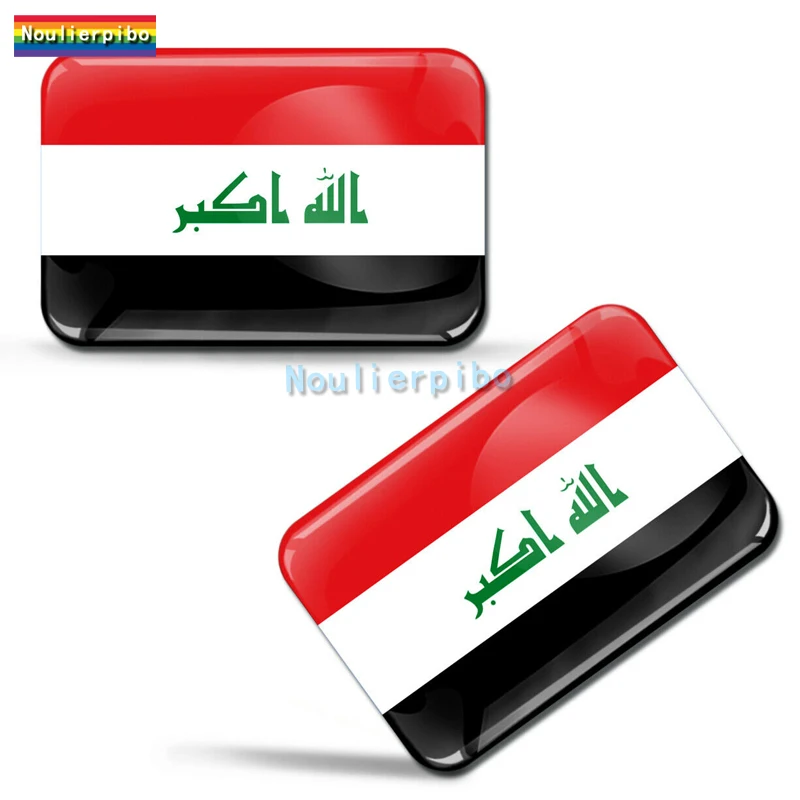 3D-Car-Sticker-Iraq-Flag-Sticker-Epoxy-Dome-Sticker-Car-Truck-Off-Road ...