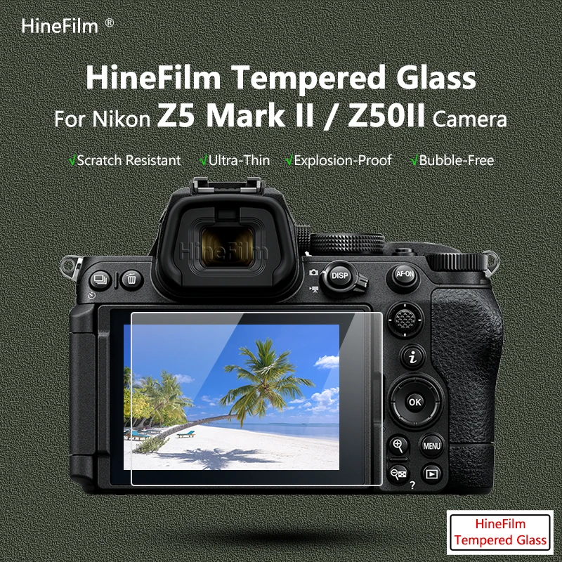 Z5II Z50II Camera Screen Protective Glass Z52 Camera Hardness Tempered ...
