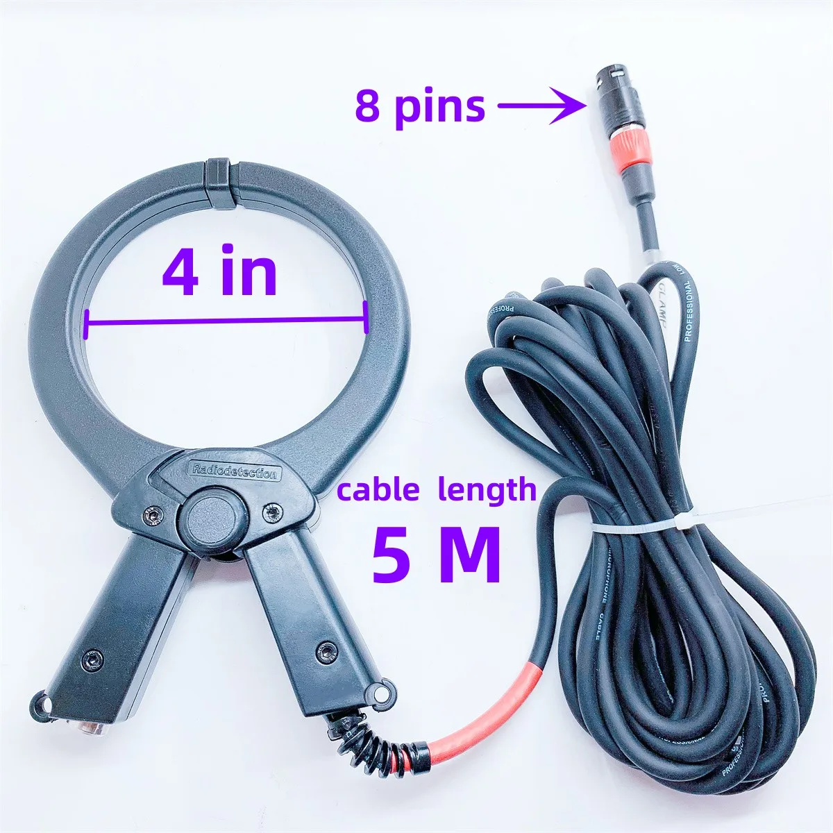 Clamp for RD8000 RD8100 RD8200 RD7200 RD4000 Radiodetection pipeline ...