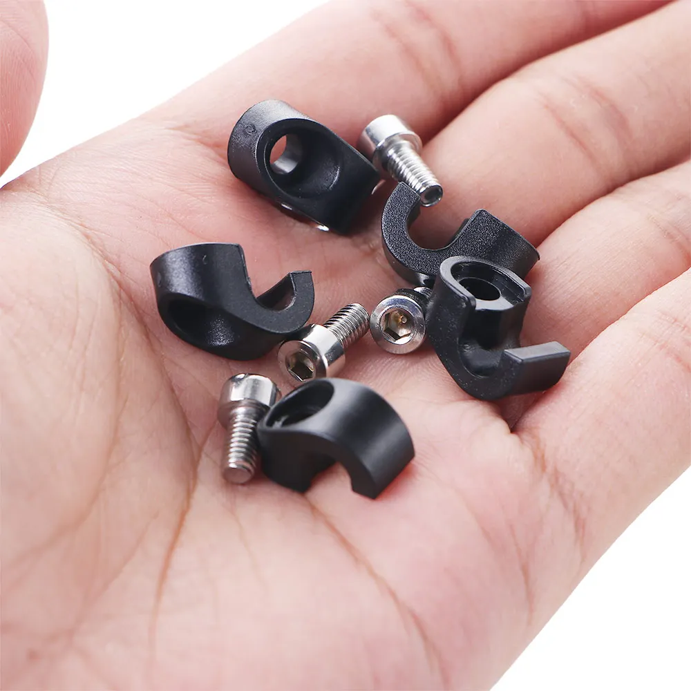 5Pcs-MTB-Bike-Fork-Cable-Clamp-Hydraulic-Disc-Brake-Hose-Fixed-Buckle ...