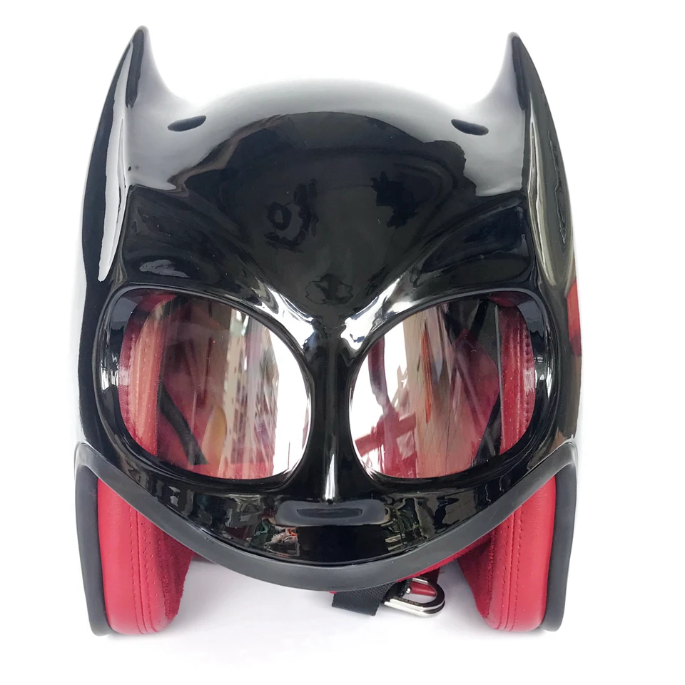 Custom Batman Motorcycle Helmet