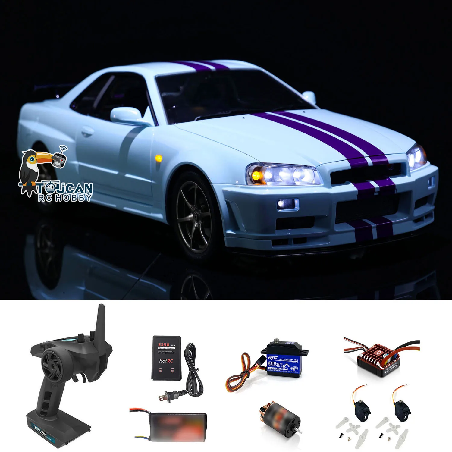 In-Stock-Capo-R34-1-8-RC-Drift-Car-RTR-4x4-Toy-FlySky-GT5-Remote ...