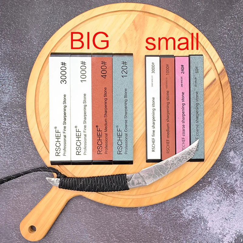 4pcs RSCHEF Sharpening Stone Knife Sharpener Professional Whetstone ...