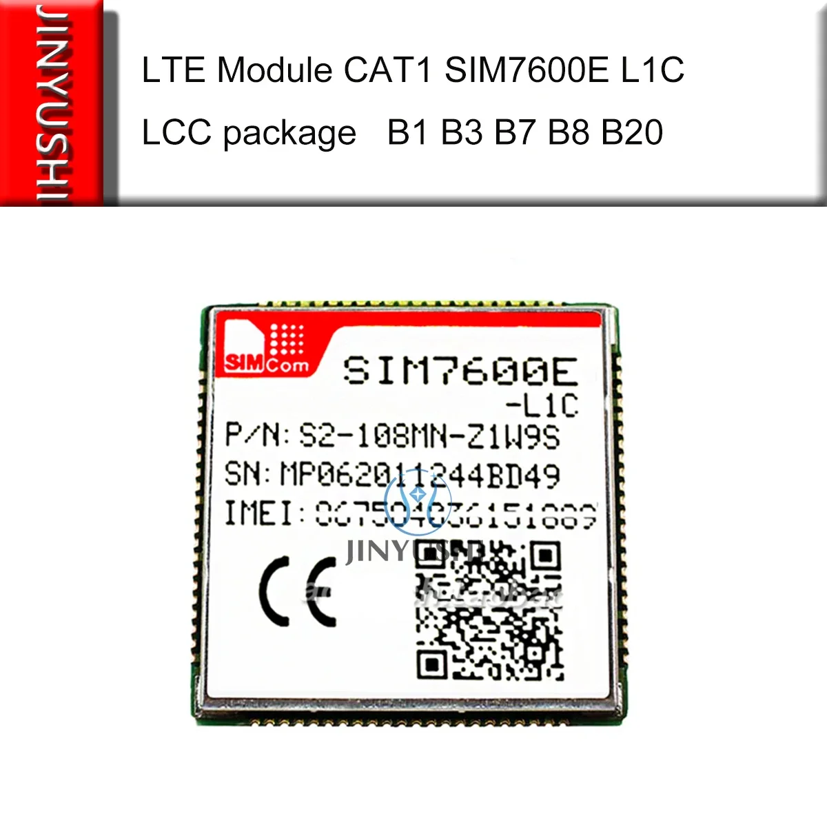 Simcom Sim7600e L1c Sim7600e L1c Lcc 4g Multi Band Lte Module Cat1 Lte Fdd Hspa Umts