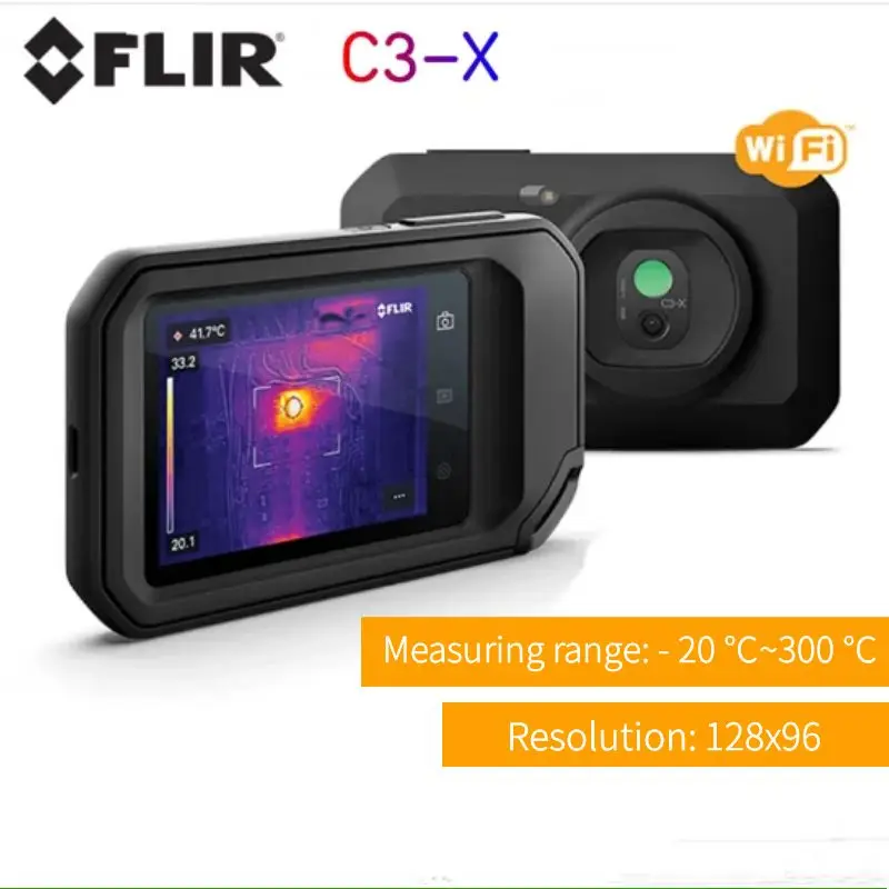 FLIR-C3-X-Imager-T-rmico-Infravermelho-Tela-Sens-vel-Ao-Toque-WiFi ...