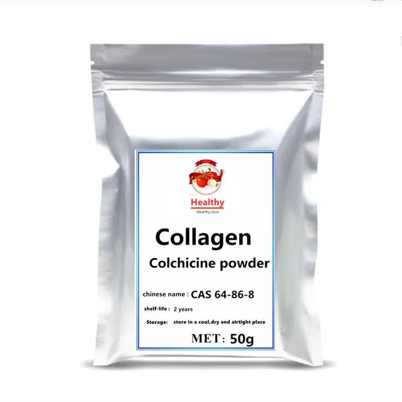 Hot-sale-99-Hydrolyzed-collagen-Colchicine-Powder-CAS-64-86-8-Free ...