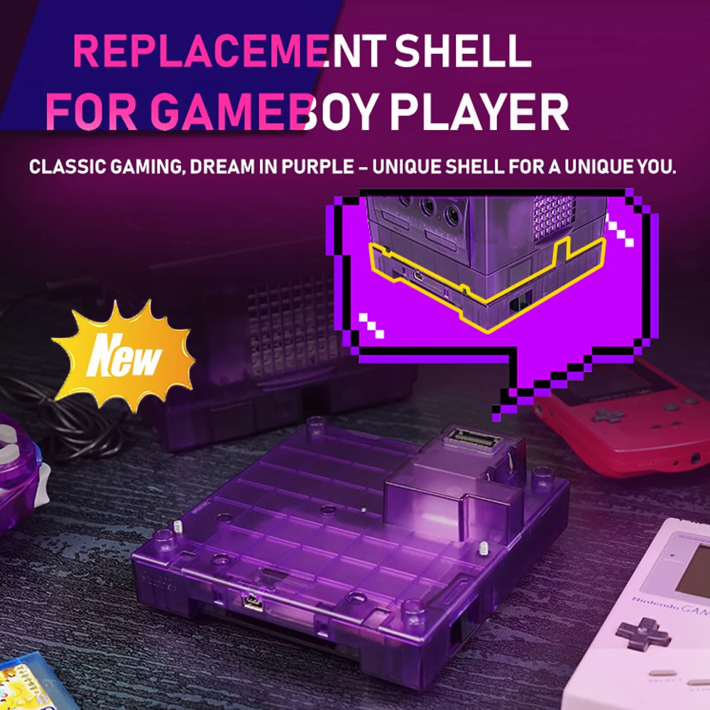 Game-Shell-Housing-Cover-Case-Repairt-Parts-For-Gameboy-player-DOL-017 ...