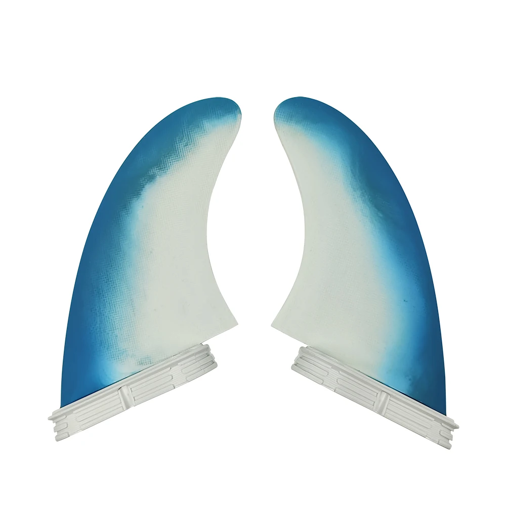 UPSURF-Fiberglass-Surfboard-Fins-Fins-Twin-Fins-Alto-Desempenho-Blue ...