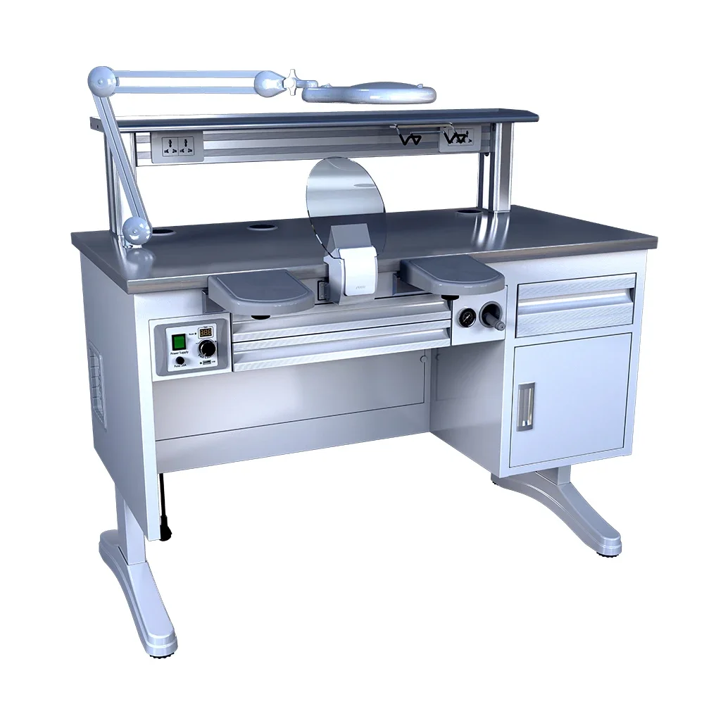 Stainless Steel Technician Work Station Assembly High Density Fireproof ...