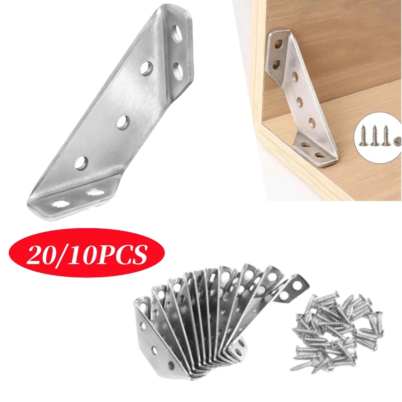20-10pcs-Universal-Stainless-Steel-Corner-Brace-Universal-Furniture ...