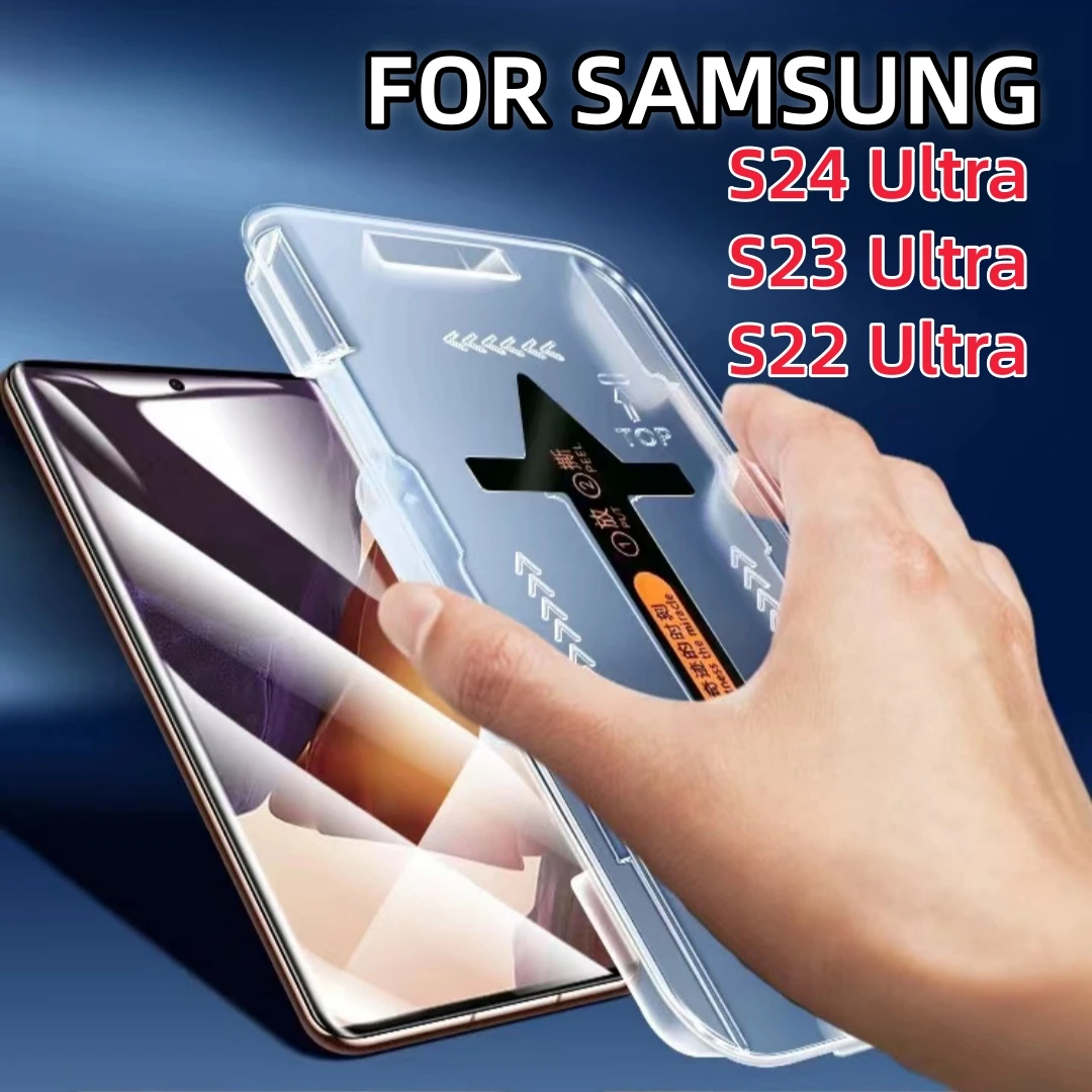 For Samsung Galaxy S24 S23 S22 Ultra Tempered Glass Tempering Glass ...