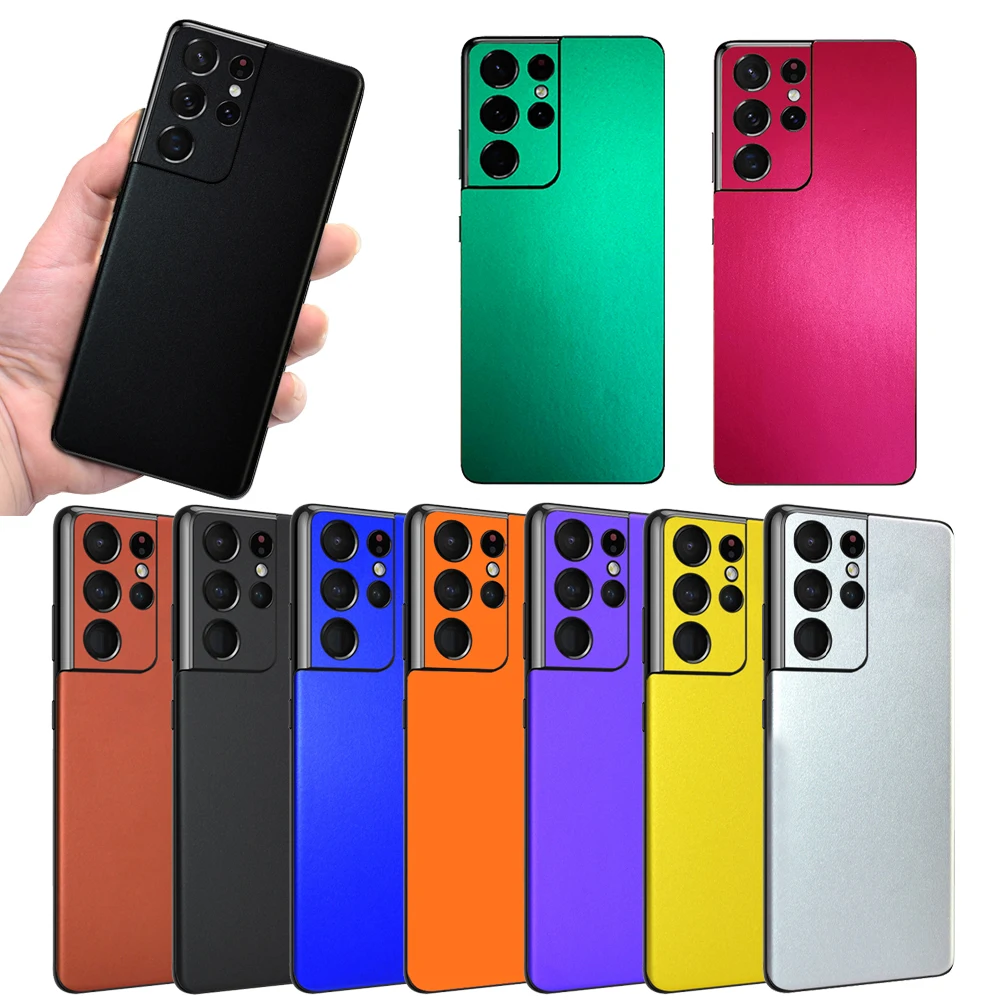 Colorful-Matte-Skin-Wrap-Phone-Back-Sticker-for-SAMSUNG-Galaxy-S22 ...