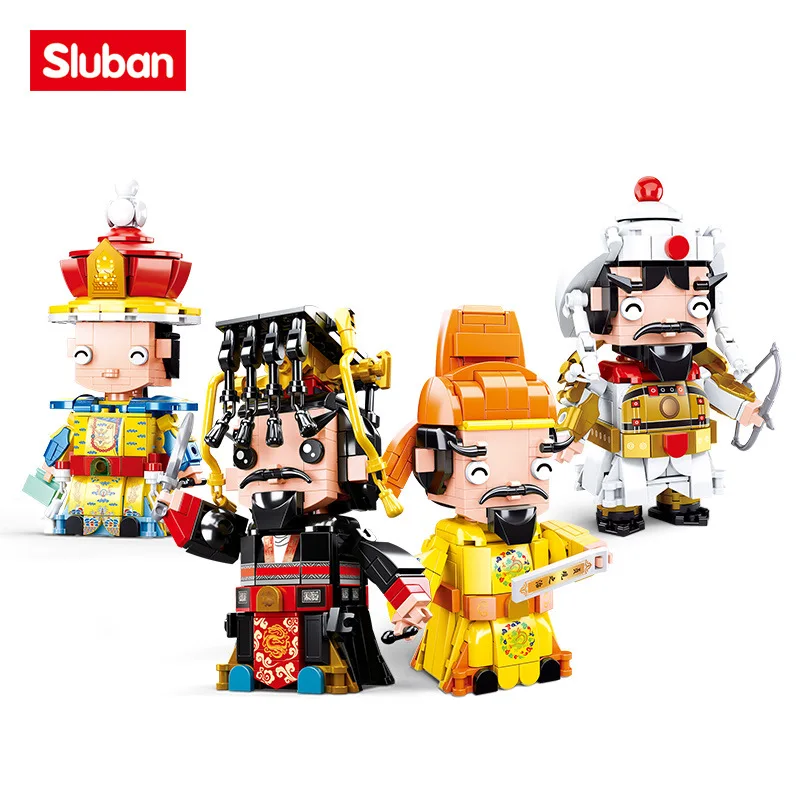 Small-Luban-Building-Blocks-Ancient-Culture-Emperor-Series-Retro-Doll ...