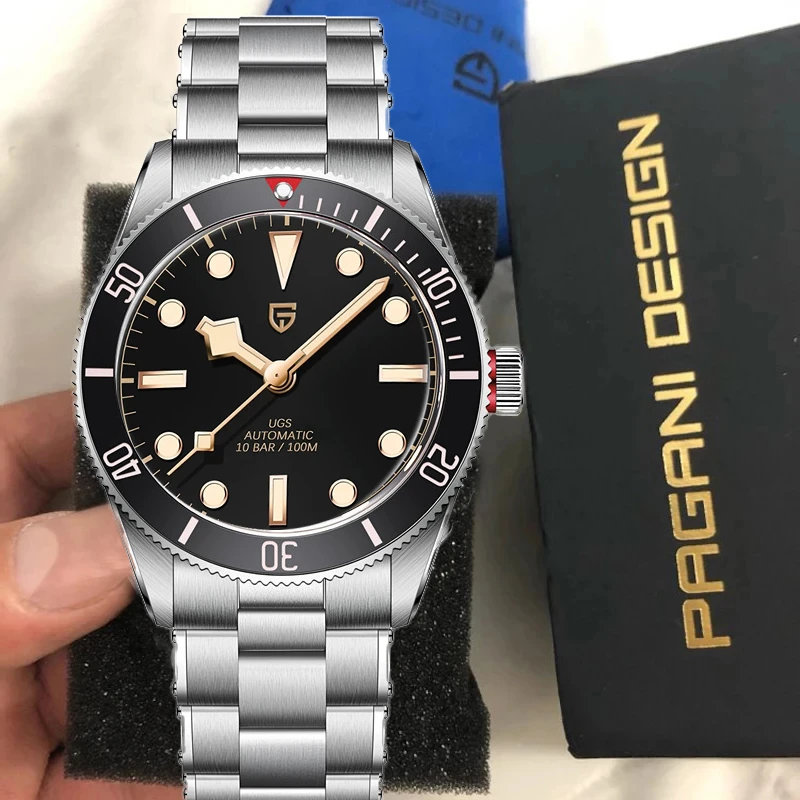 Novo PAGANI DESIGN V2 BB58 Relógios dos homens Relógio Mecânico de ...