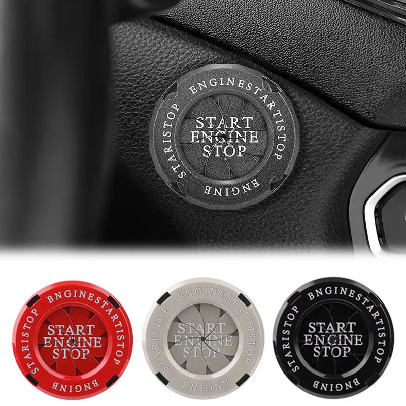 Universal-Car-Motorcycle-Engine-Start-Stop-Button-Cover-Auto-Ignition ...