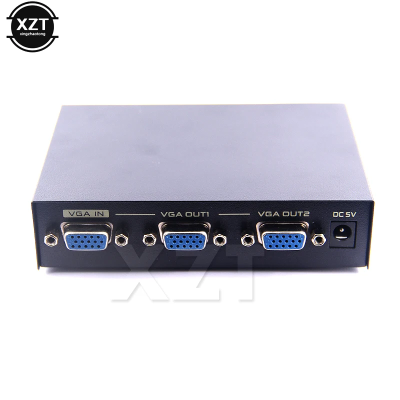 2-Ports-VGA-Switcher-Splitter-1-PC-to-2-Port-VGA-SVGA-Monitor-TV-Box ...